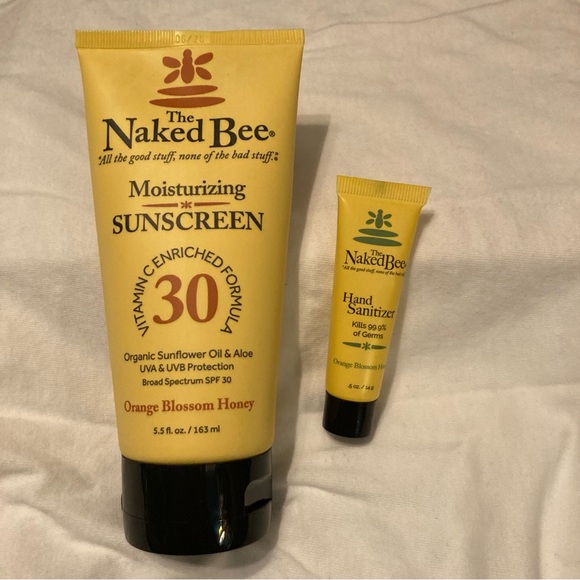 The Naked Bee | Bath & Body | The Naked Bee Sunscreen And Hand ...